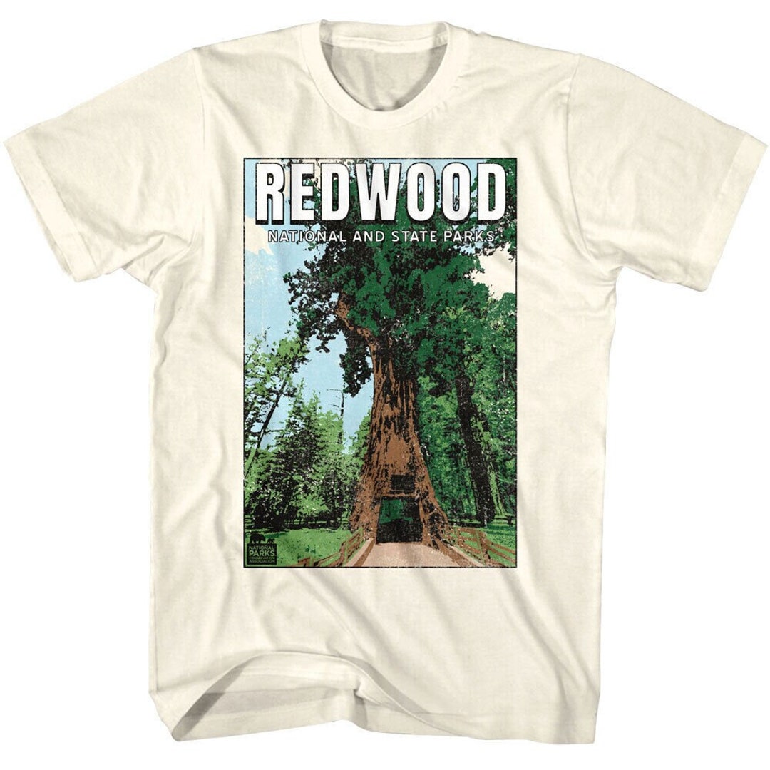 Redwood Shirt Chandelier Trees California National State Park - Etsy