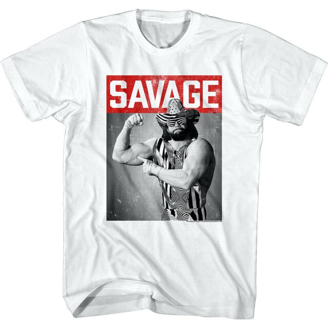 MACHO MAN Shirt Super Quality Randy Savage Poster Graphic Tees - Etsy