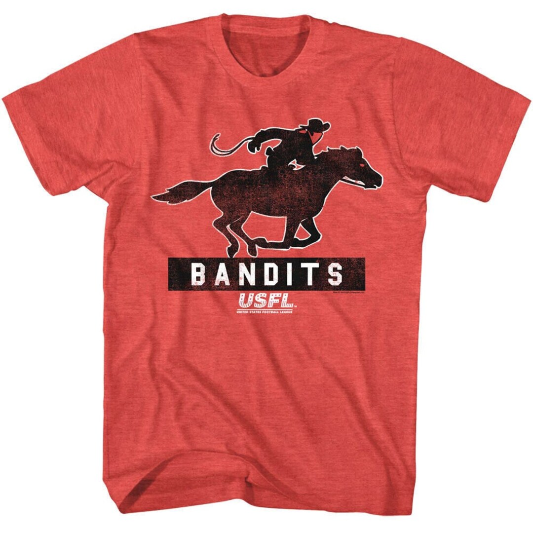 USFL T-shirt Tampa Bay Bandits Florida Team United States Football ...