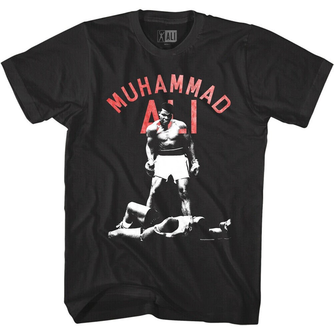 MUHAMMAD ALI T-shirt Sonny Liston KO Graphic Tees - Etsy