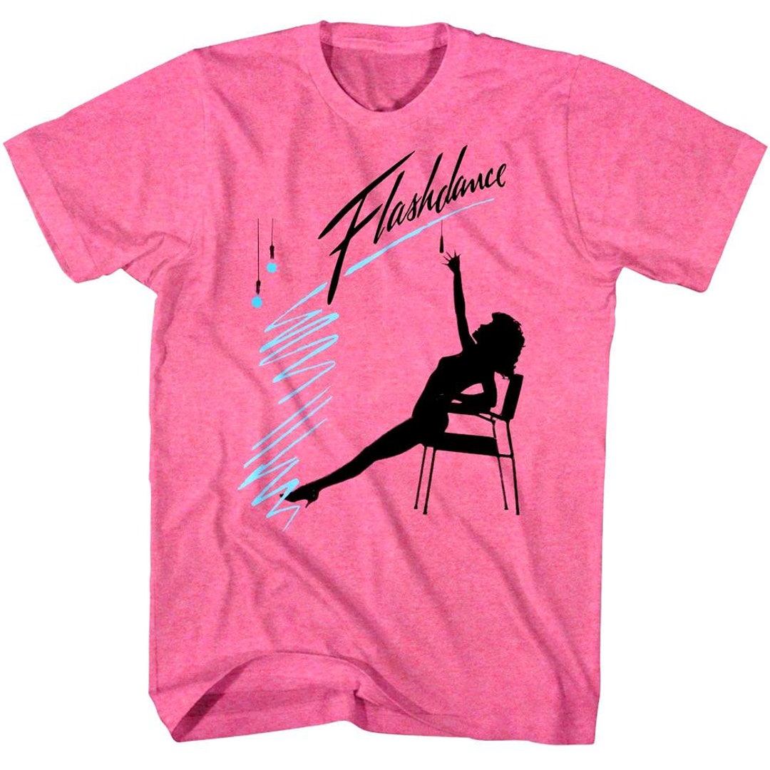 Flashdance Silhouette Chair Dance Men's T-shirt Retro Dance 80s Movie ...
