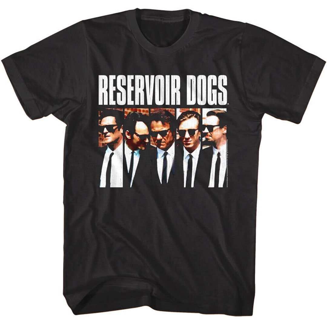 RESERVOIR DOGS T-shirt Cast of Characters Tarantino Movie Poster Tees ...