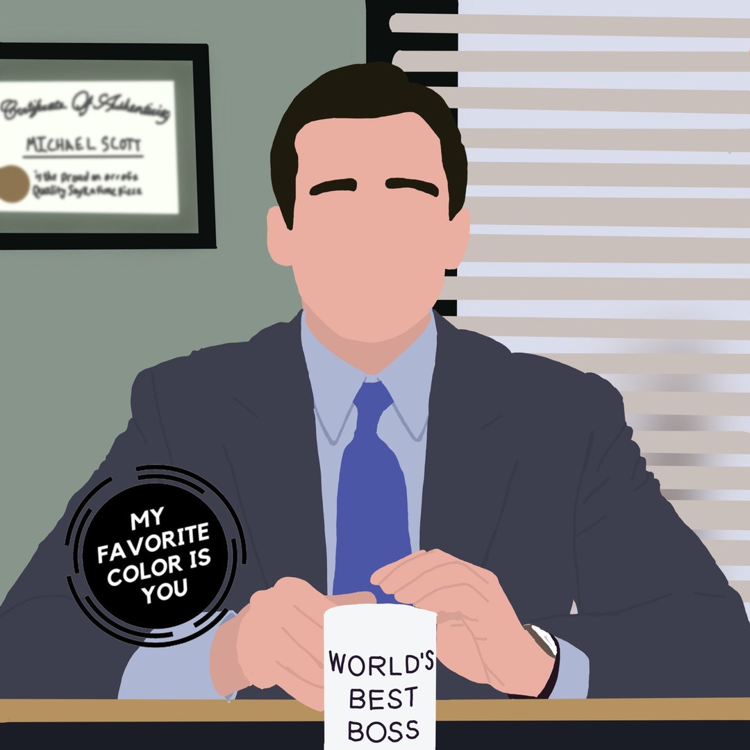 Michael Scott Digital Print - Etsy