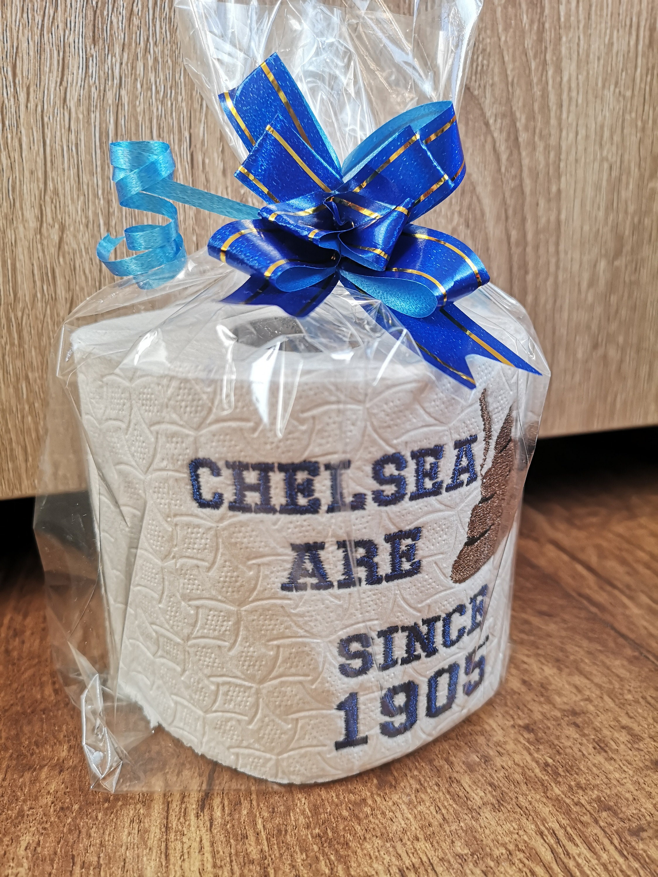 Chelsea FC Fan Gift Chelsea Fans Gift Toilet Paper Gift Novelty Toilet ...
