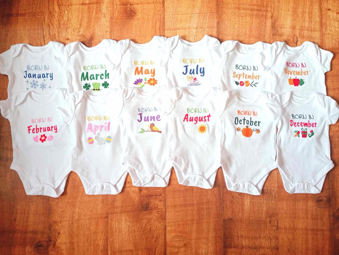 Baby Gifts, Personalised Newborn Baby Bodysuit, Personalised Baby ...
