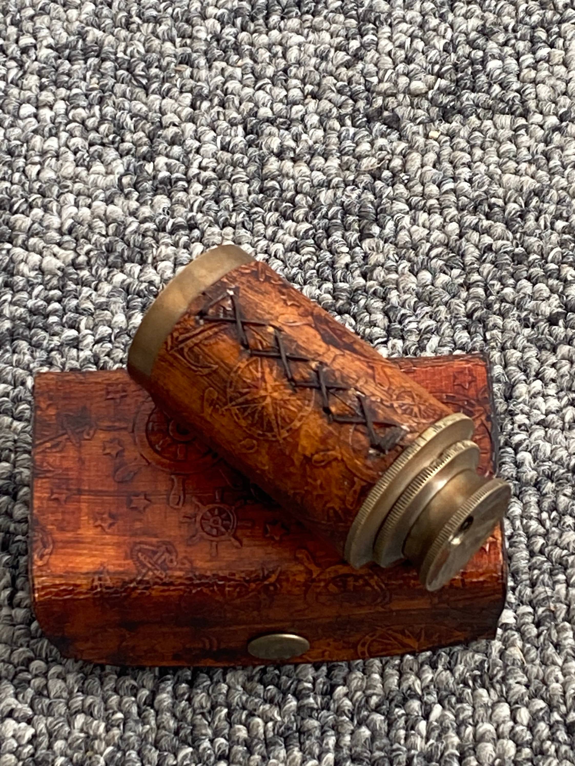 6 Brass Telescope Mini Handheld Spyglass Nautical Marine - Etsy