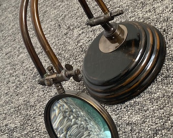Brass Magnifier on a Stand. - Etsy