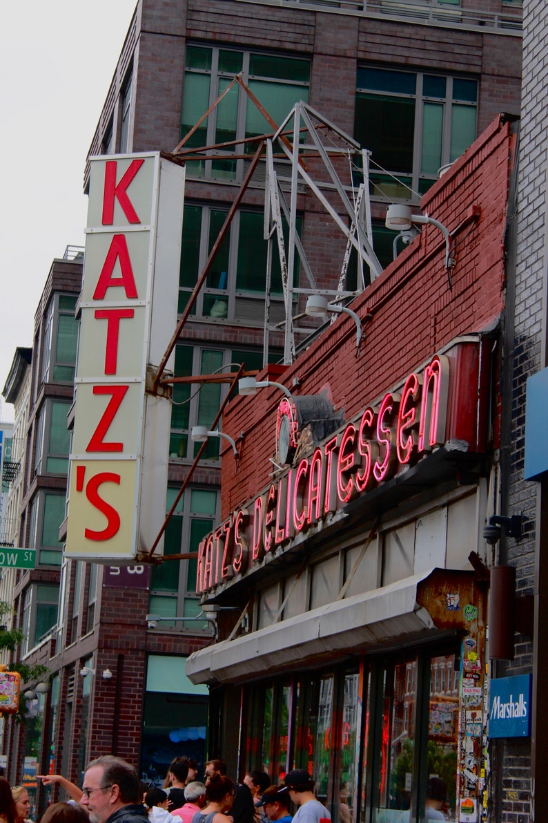 Katz's Delicatessen Digital Photo Download - Etsy