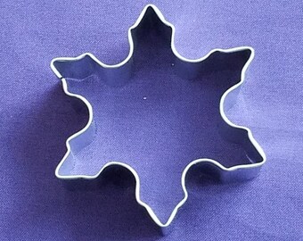 LARGE SNOWFLAKE Metal Cookie Cutter About 5 Inches 1053 - Etsy