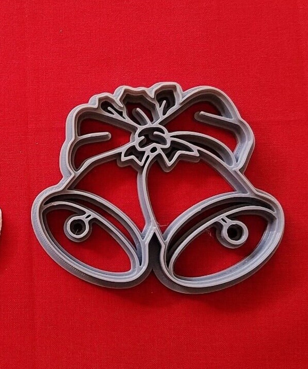 Christmas Bells Cookie Cutter 3D Printed With Food Safe Plastic Colors ...