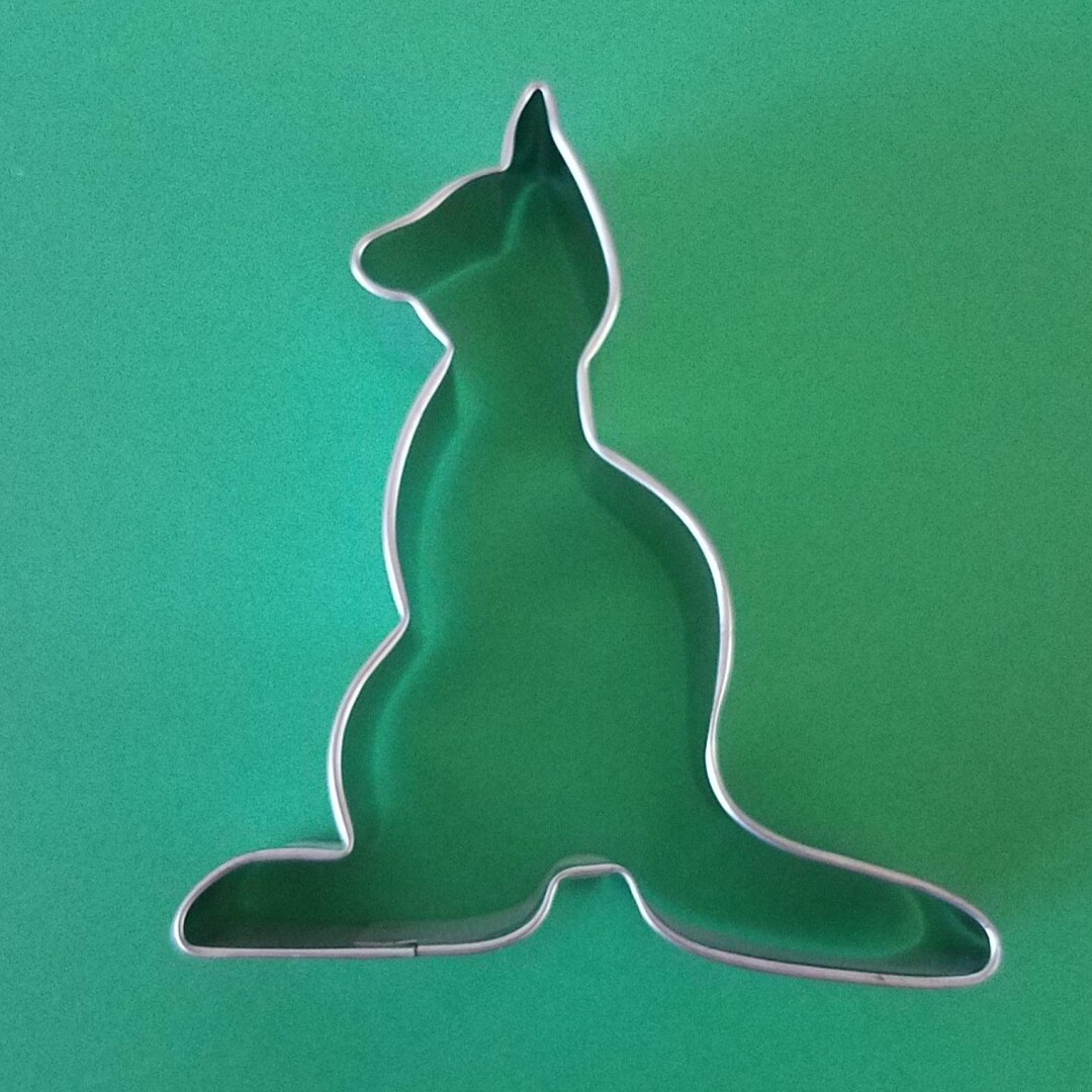 Kangaroo Cookie Cutter Animals 4" Metal - Etsy