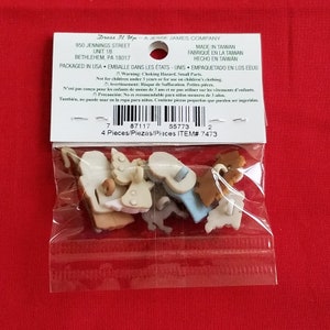 Nativity Dress It up Buttons Jesse James Embellishments Shank-back - Etsy