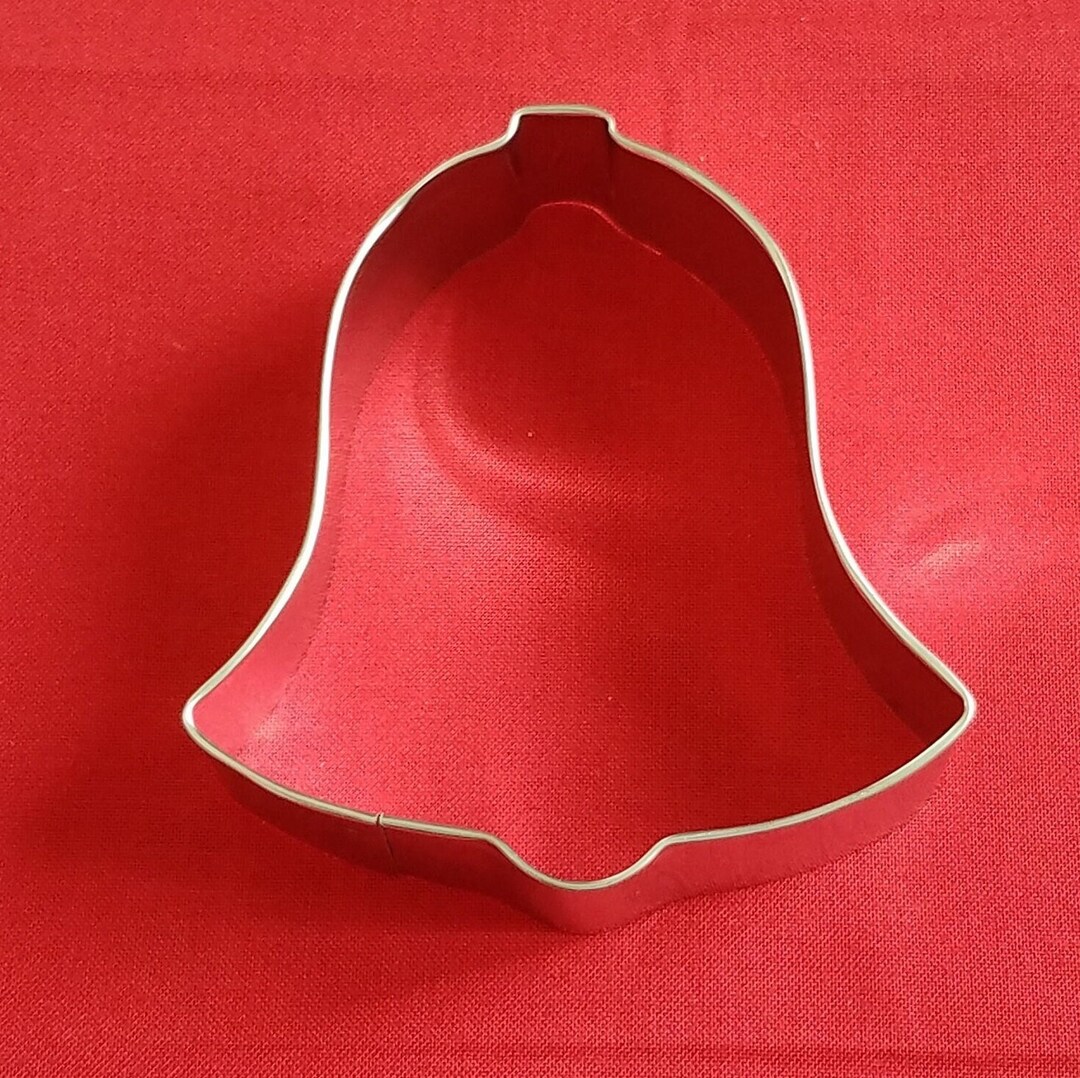 3.5" Bell Christmas Cookie Cutter Metal - Etsy