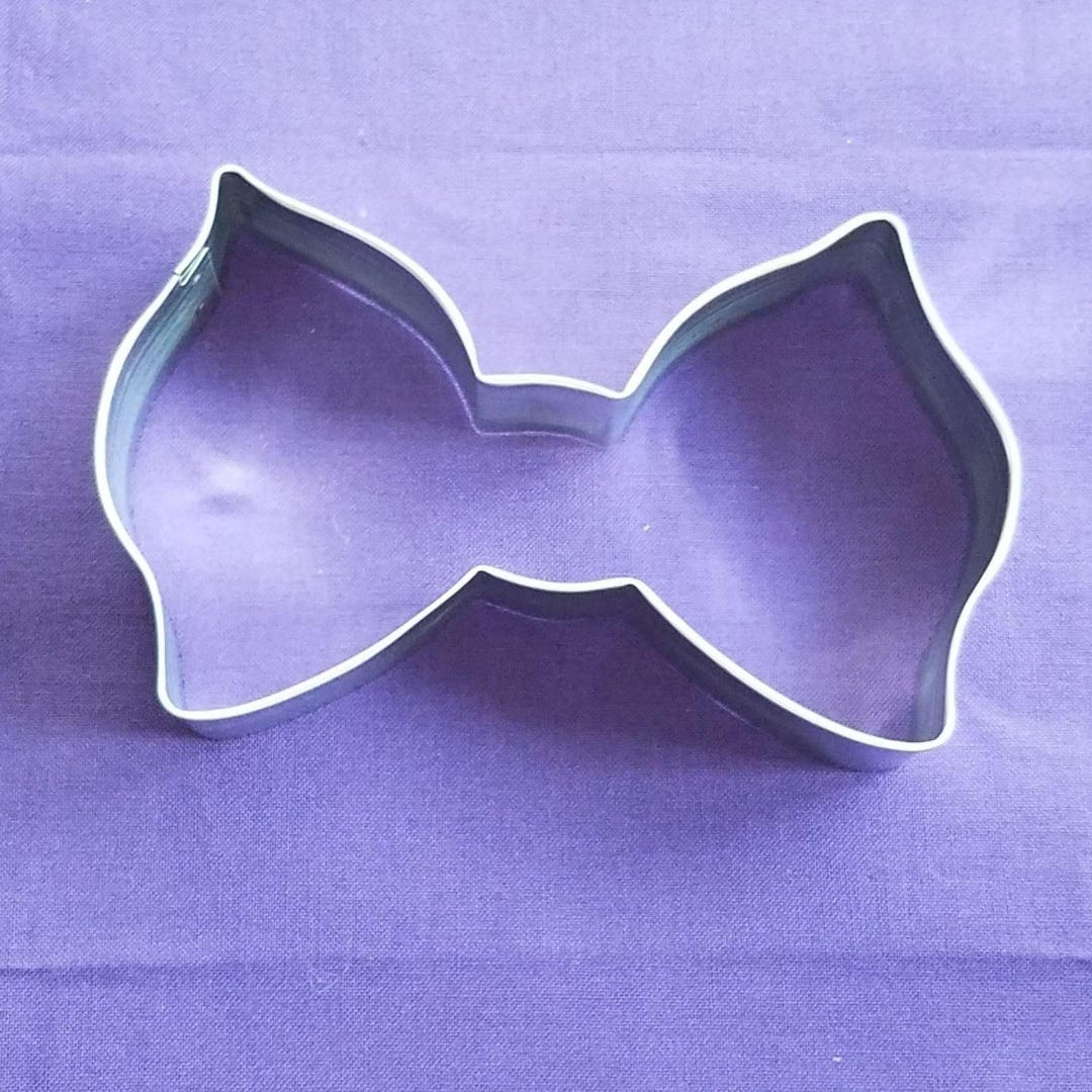 5" Bow Tie Cookie Cutter Metal - Etsy