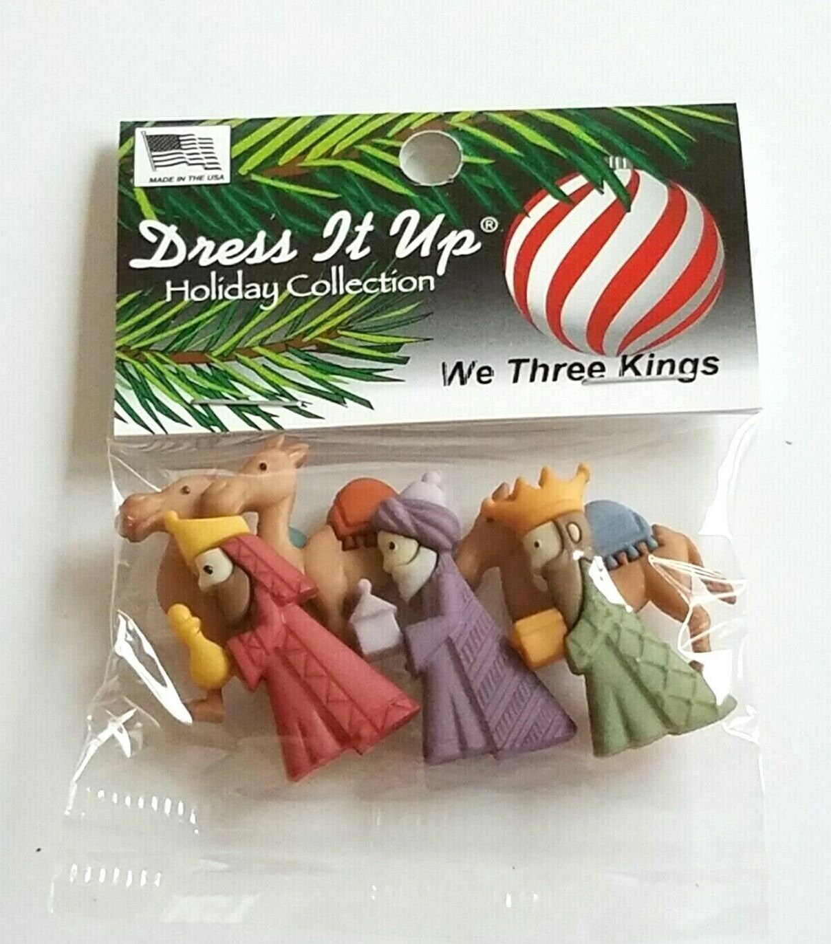 We Three Kings Dress It up Buttons Jesse James Embellishments - Etsy