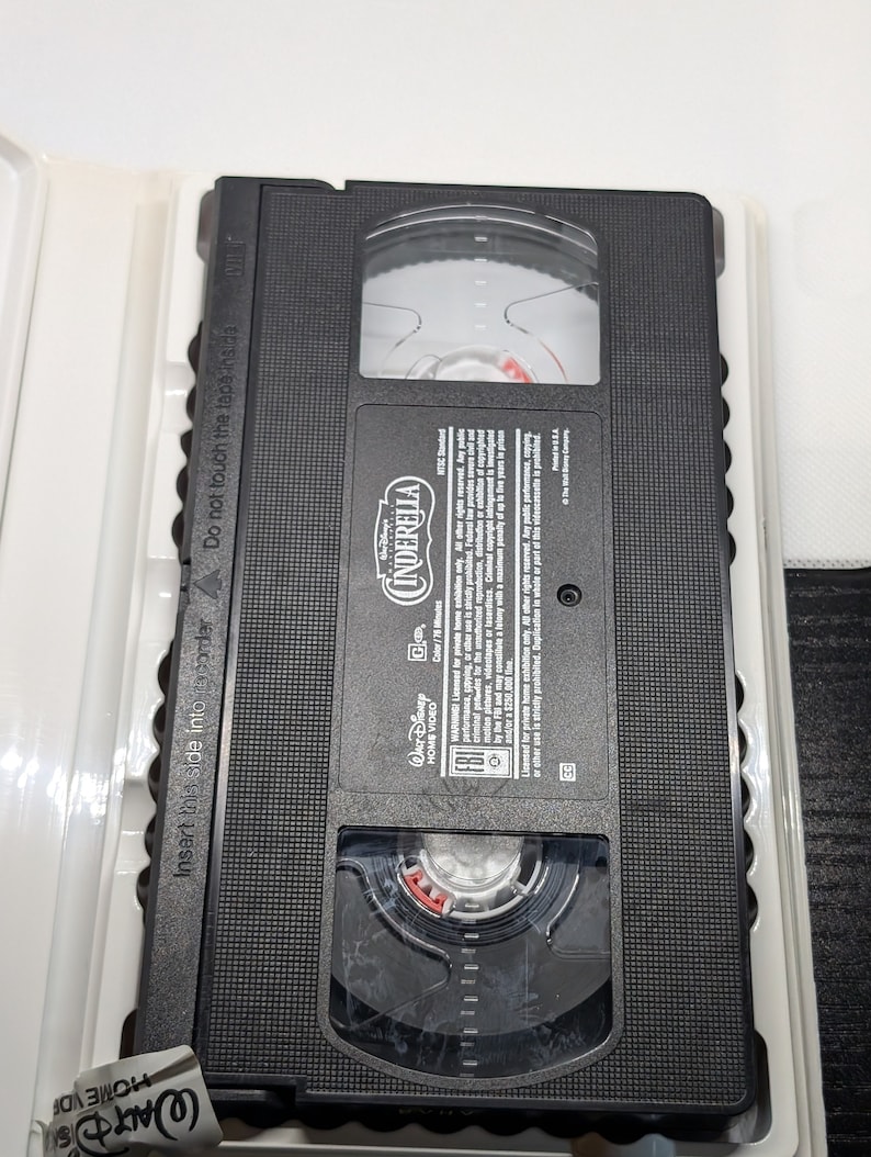 Walt Disney's Masterpiece Cinderella VHS - Etsy
