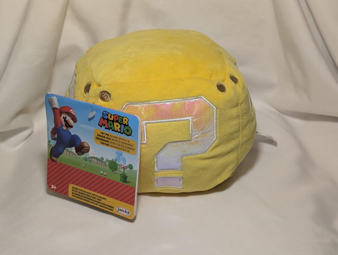 Super Mario Coin Box 5 Inch Plush Toy With Sound 2019 World of Nintendo ...