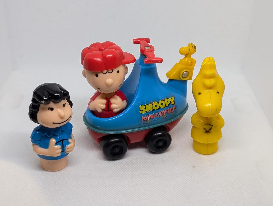 Charlie Brown Toy Set - Etsy