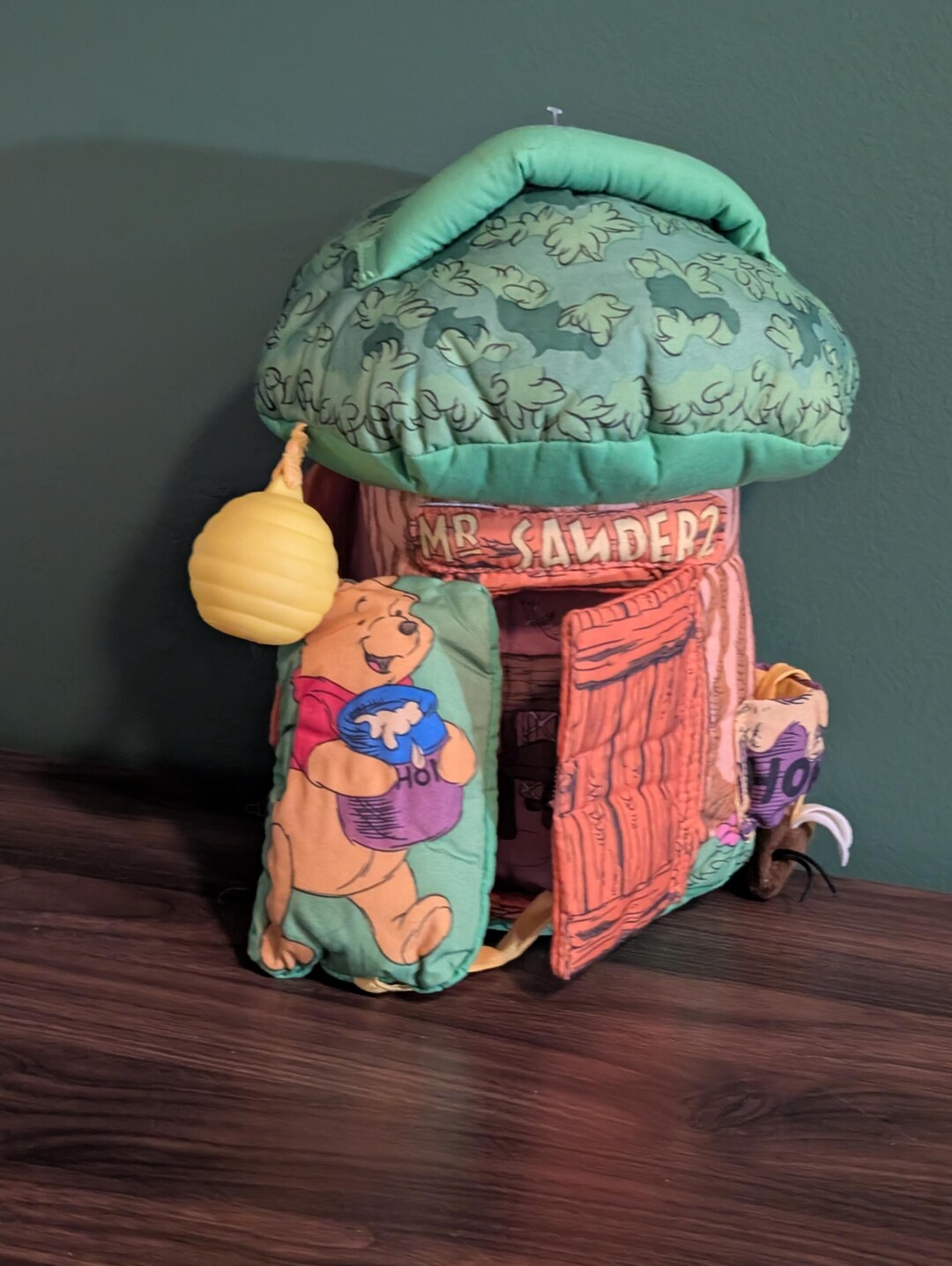 Winnie Pooh Tree House Plush Mattel Mr Sanders Mattel Bee Hive Squeaky ...