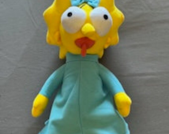 The Simpsons Maggie Simpson by Matt Groening Toy Factory Plush - Etsy