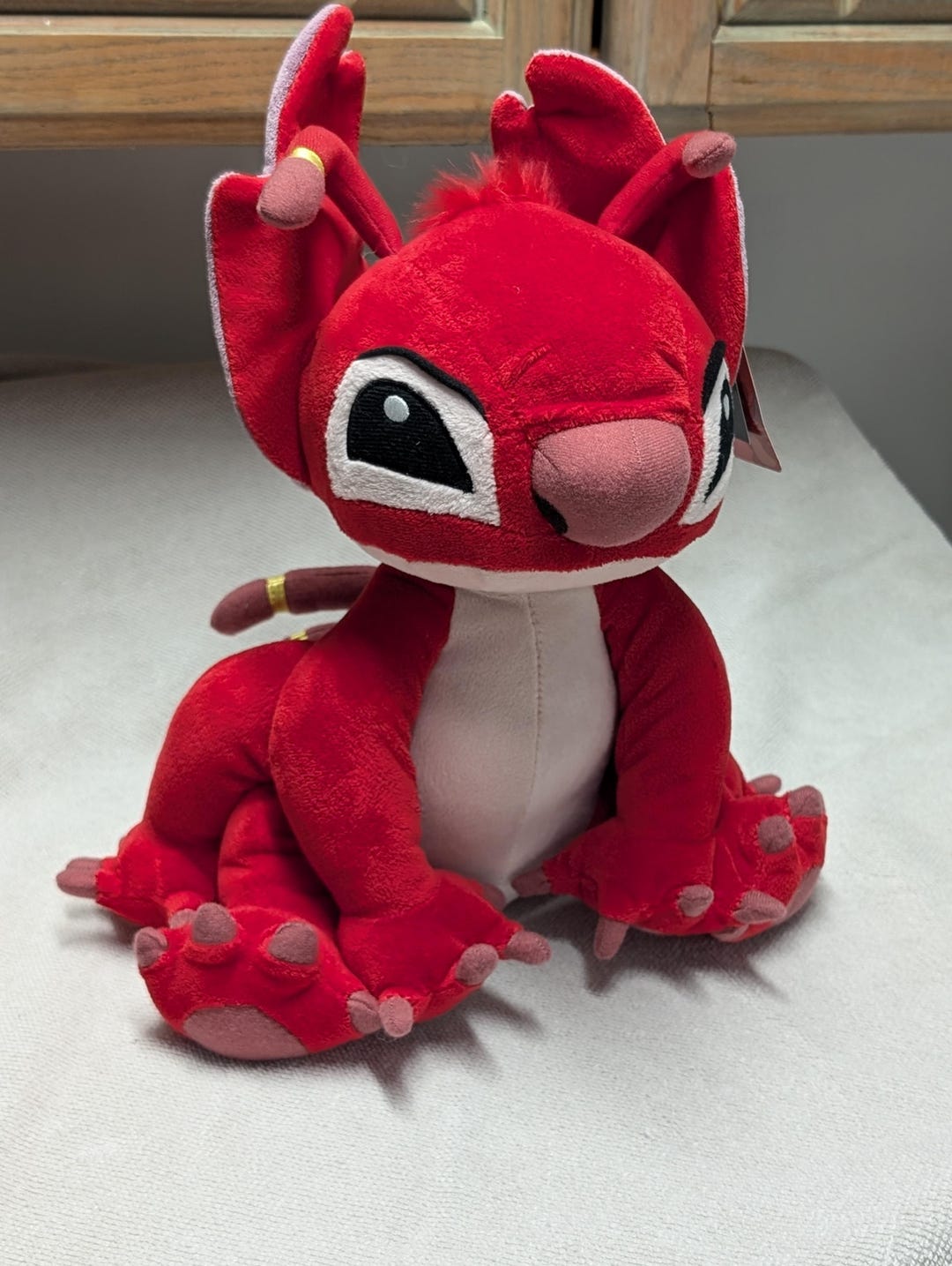 Disney Red LEROY Soft Plush Toy Experiment 628 Lilo & Stitch. Rare - Etsy