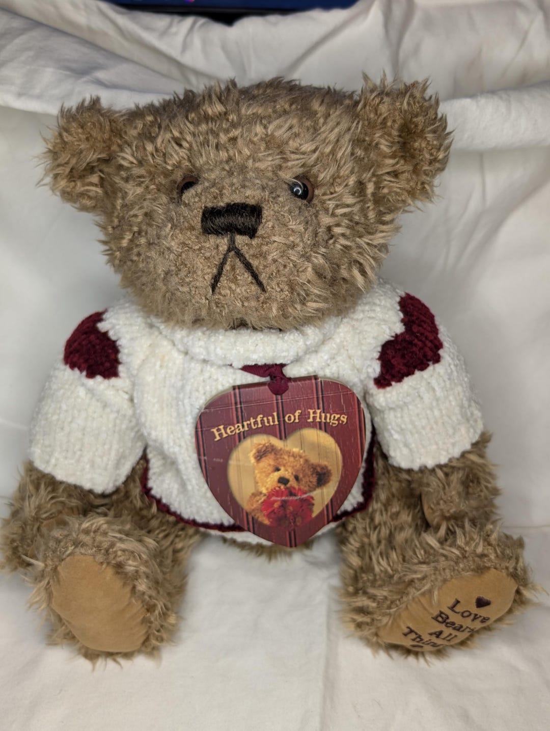 Heartful of Hugs Plush Bear Love Bears All Things - Etsy