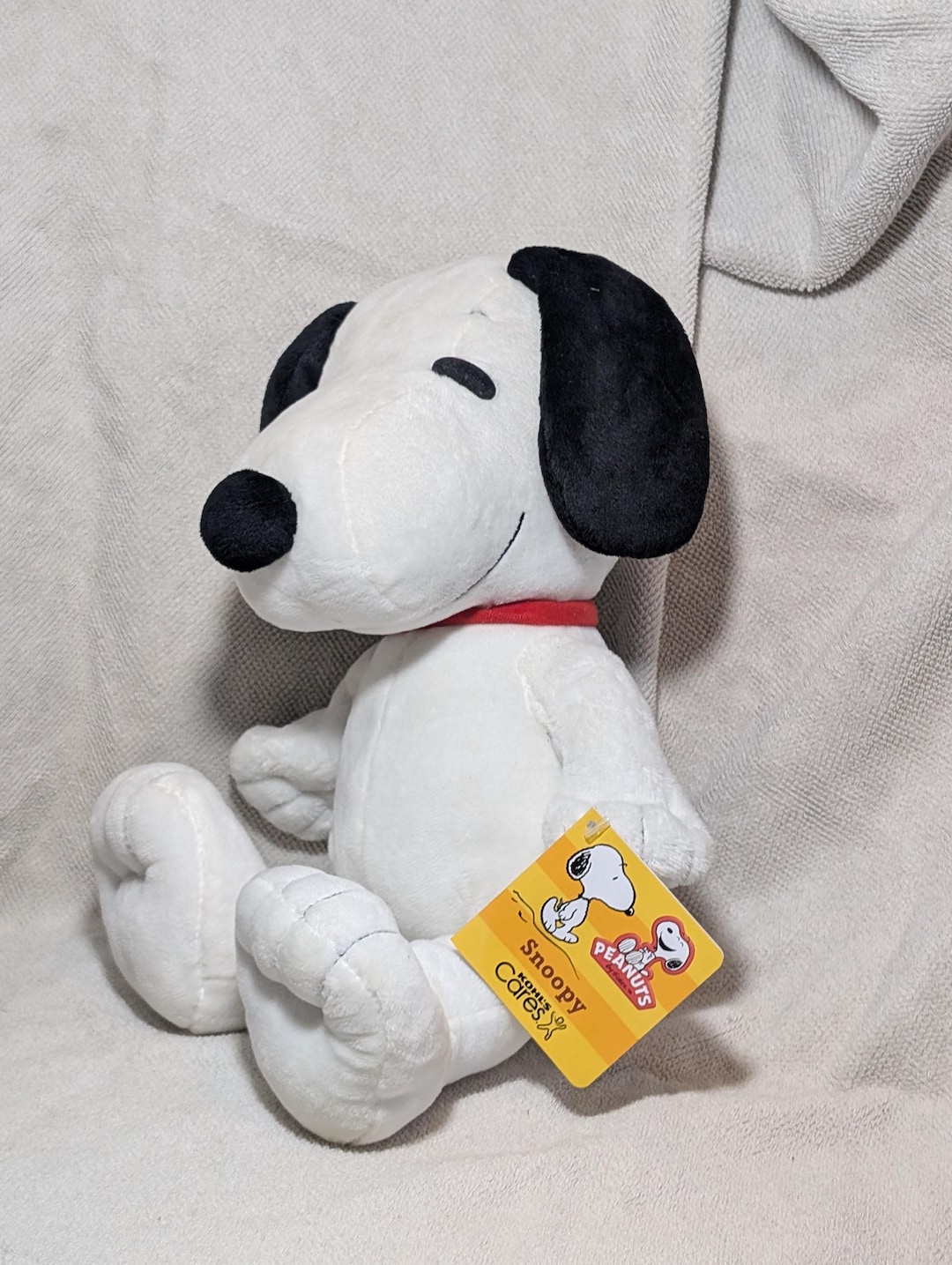 Kohl's Cares Peanuts SNOOPY Plush Dog Sitting Red Collar - Etsy