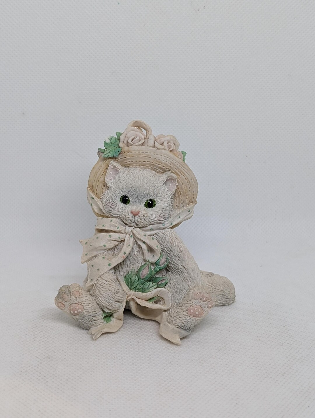 Enesco Calico Cat Figurine ‘our Friendship Blossomed From Heart - Etsy