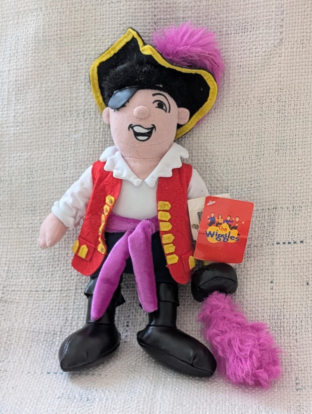 Vintage the Wiggles Captain Feather Sword Soft Plush - Etsy