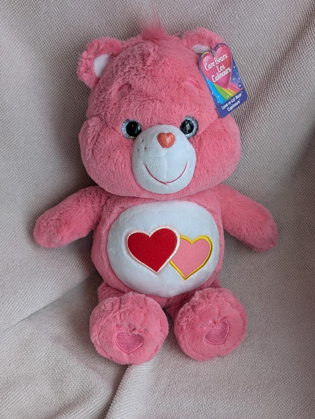 Care Bears Love-a-lot Plush Stuffed Animal Love A Lot Pink Hearts Large ...
