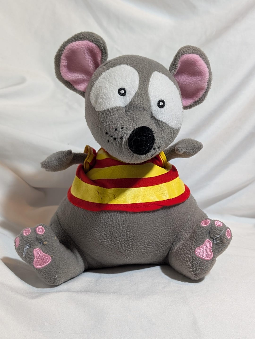 Toopy From Toopy and Binoo Plush Stuffed Mouse Rare Vintage Collectible ...