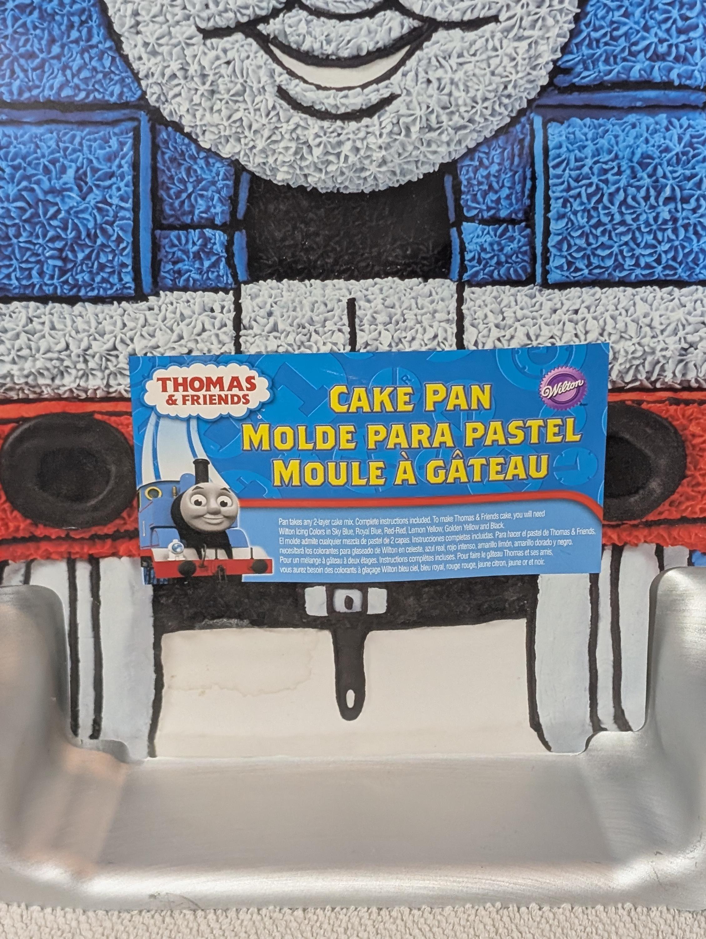 Wilton Thomas the Train Cake Pan Decorating Instructions. - Etsy