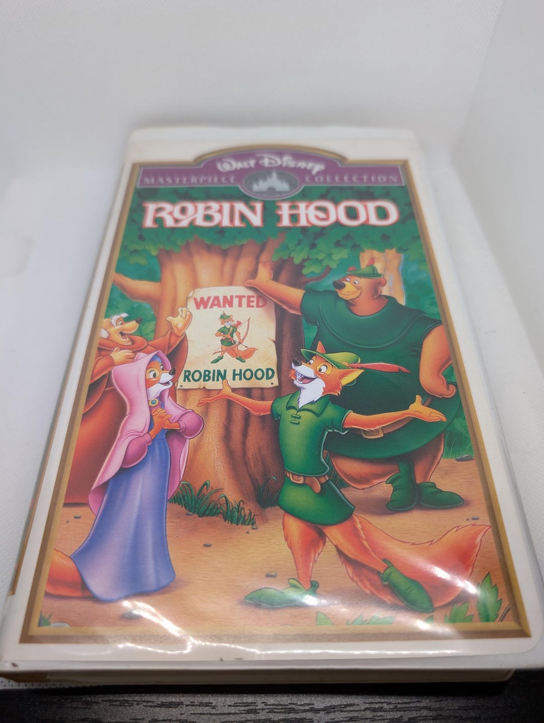 Walt Disney's ROBIN HOOD VHS Masterpiece Collection Clamshell Case - Etsy