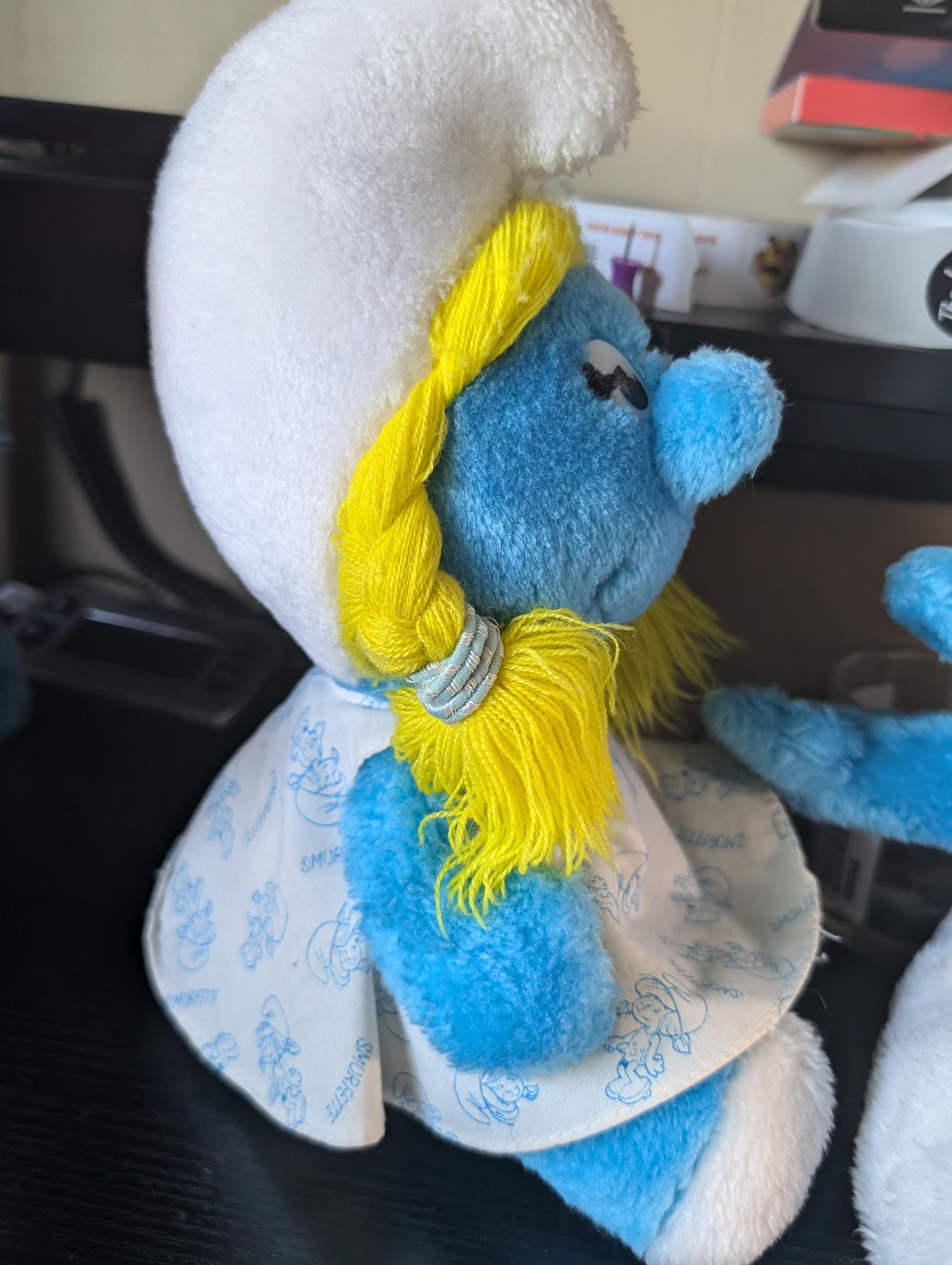 Vintage 1981 the Smurfs Plush Doll - Etsy