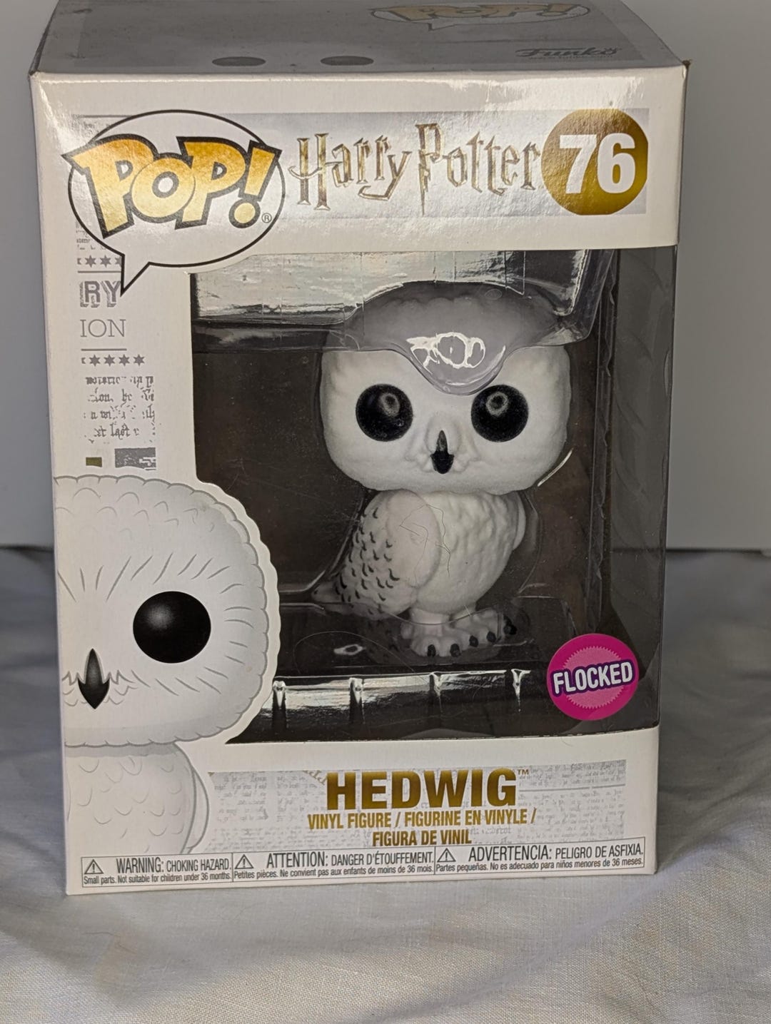 Funko Pop! Harry Potter Hedwig- Flocked - Etsy