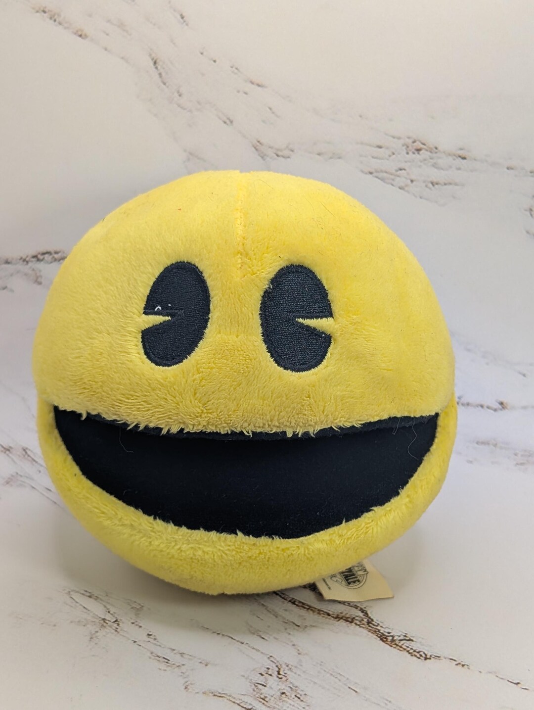 Pac Man Yellow Plush Smiling Face Pac Man 5" Battle Royale & Toy ...
