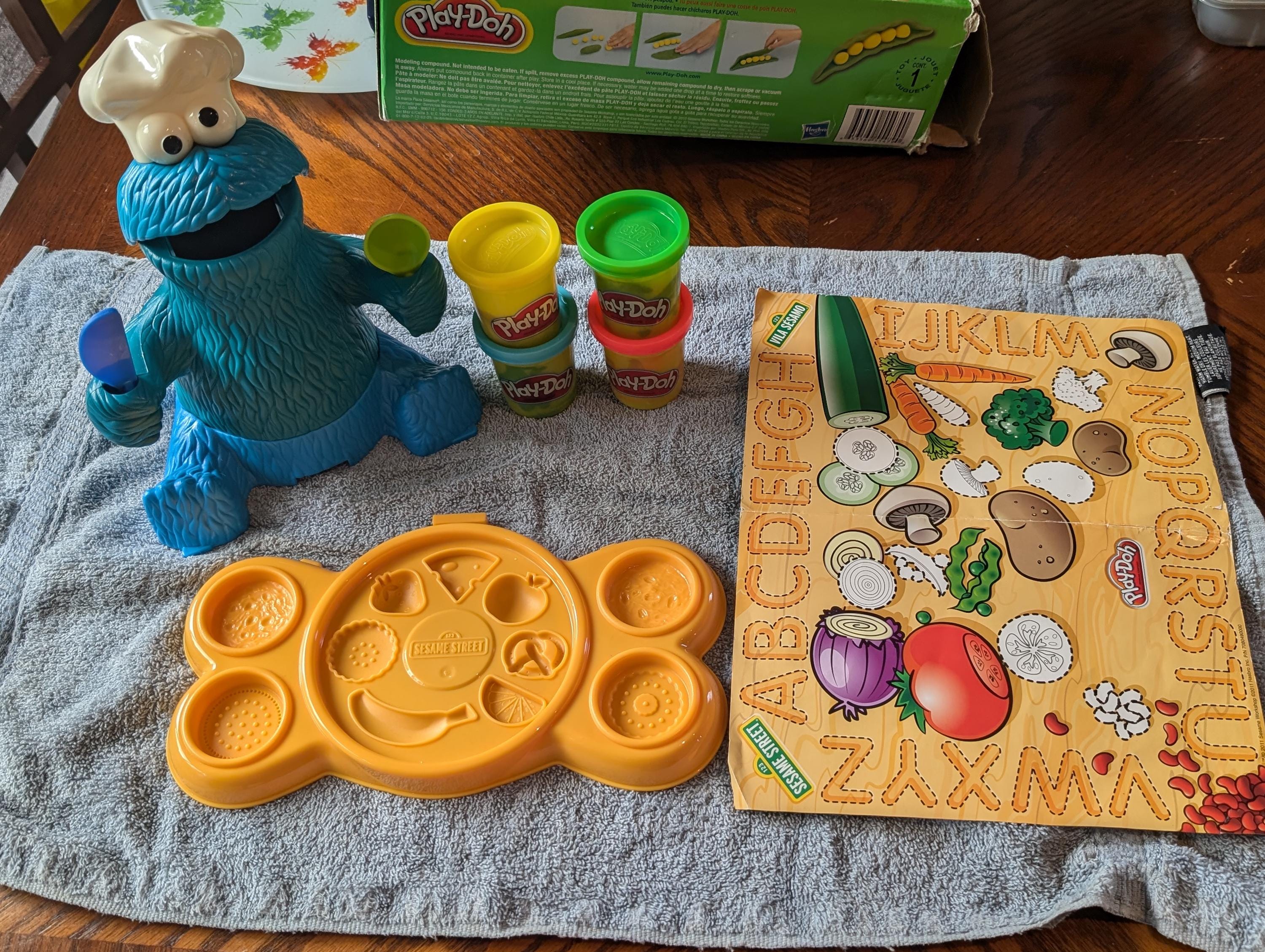 Cookie monster play doh store