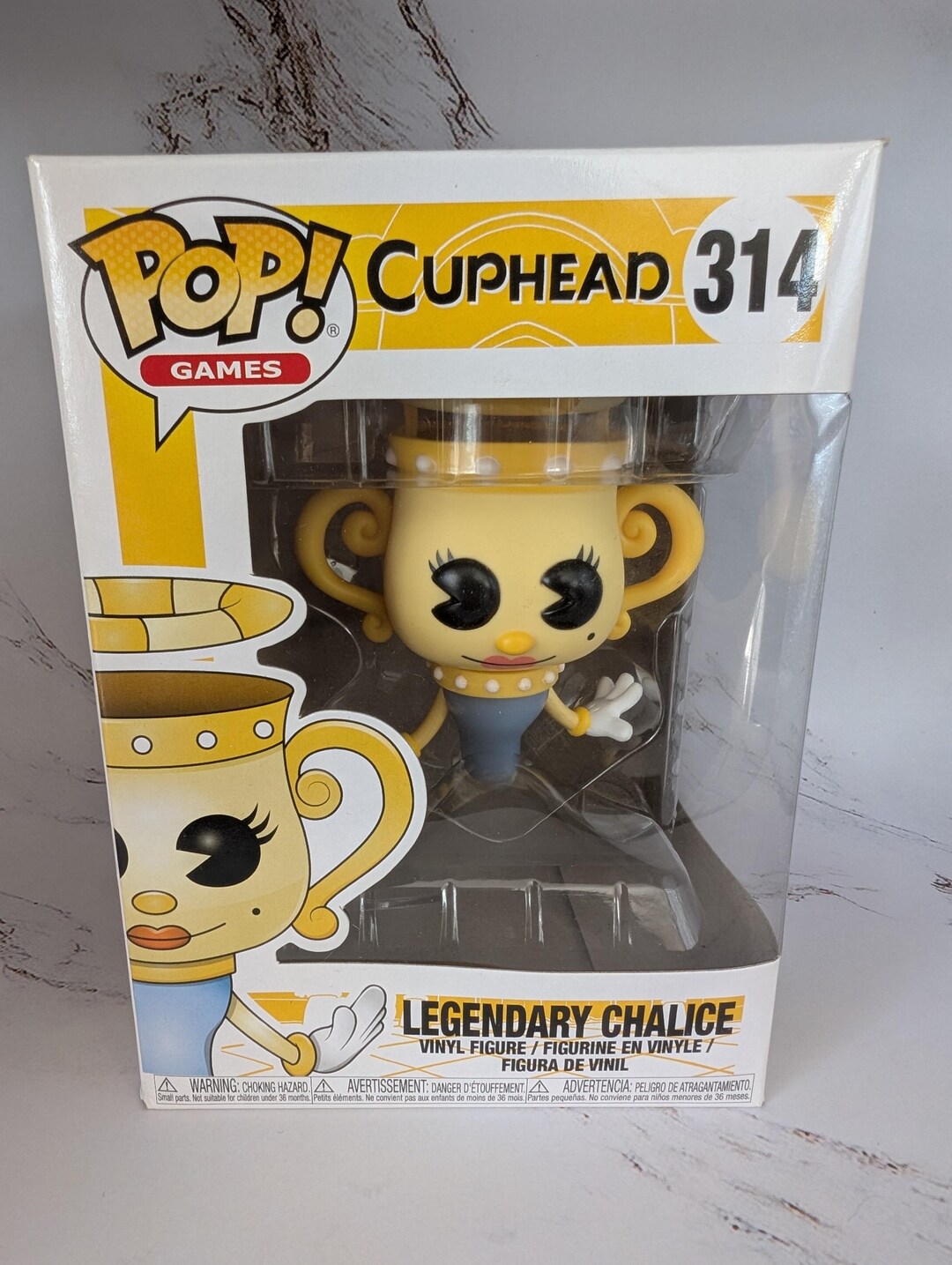 Funko Pop! Games Cuphead Legendary Chalice Pop Vinyl Figure - Etsy