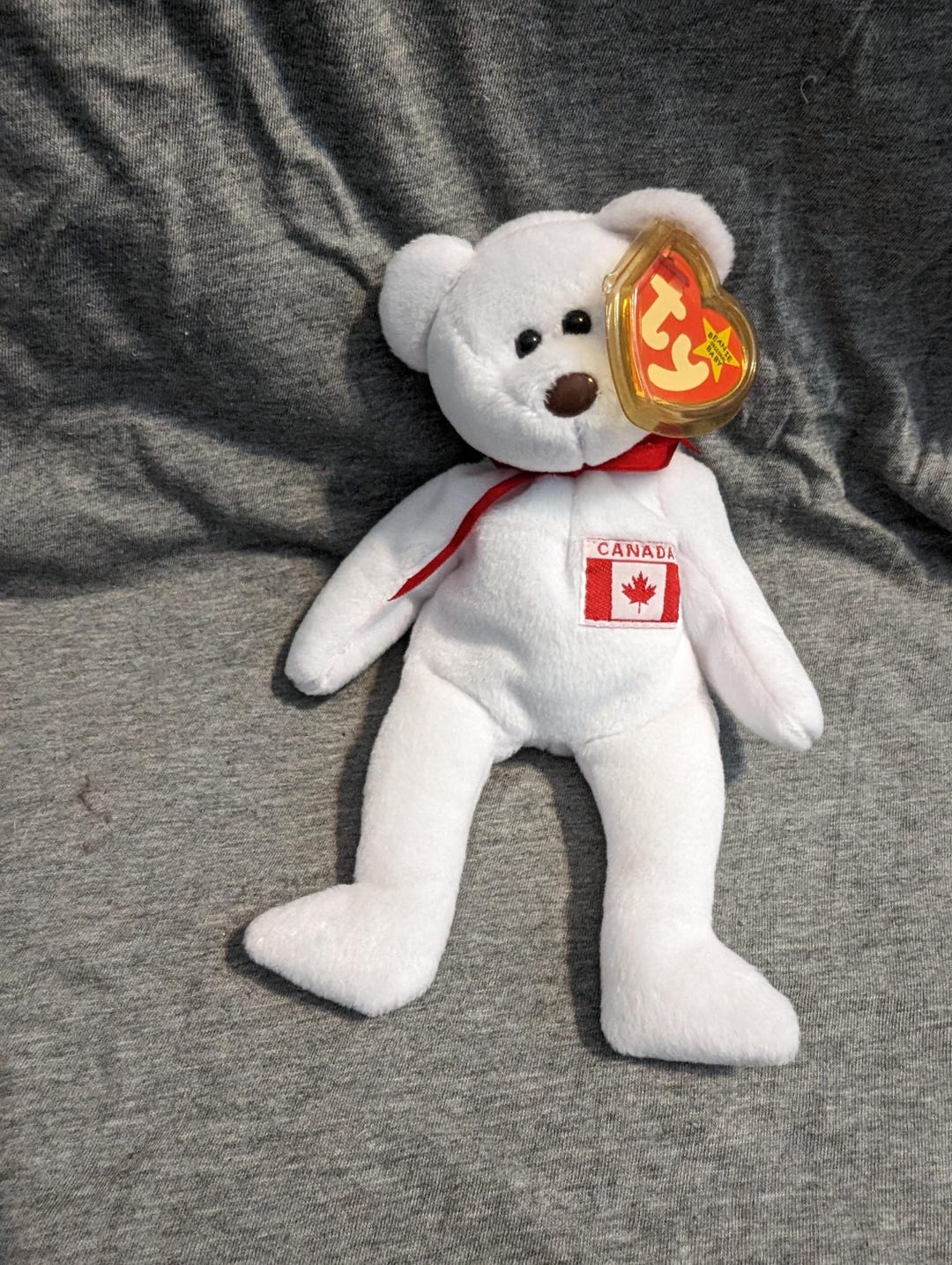 Vintage Maple the Canadian Bear - Retired Beanie Baby - Etsy