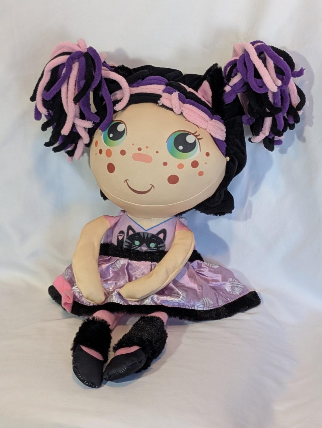 Flip Zee Girls Kitty Cat Zuri 2 in 1 Doll Plush - Etsy