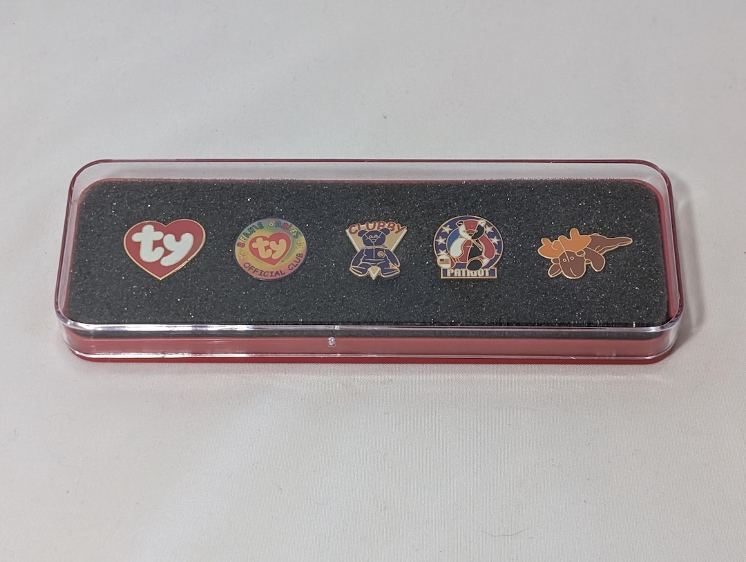 SPECIAL EDITION TY Beanie Babies Official Club Collectors Pin Badges ...