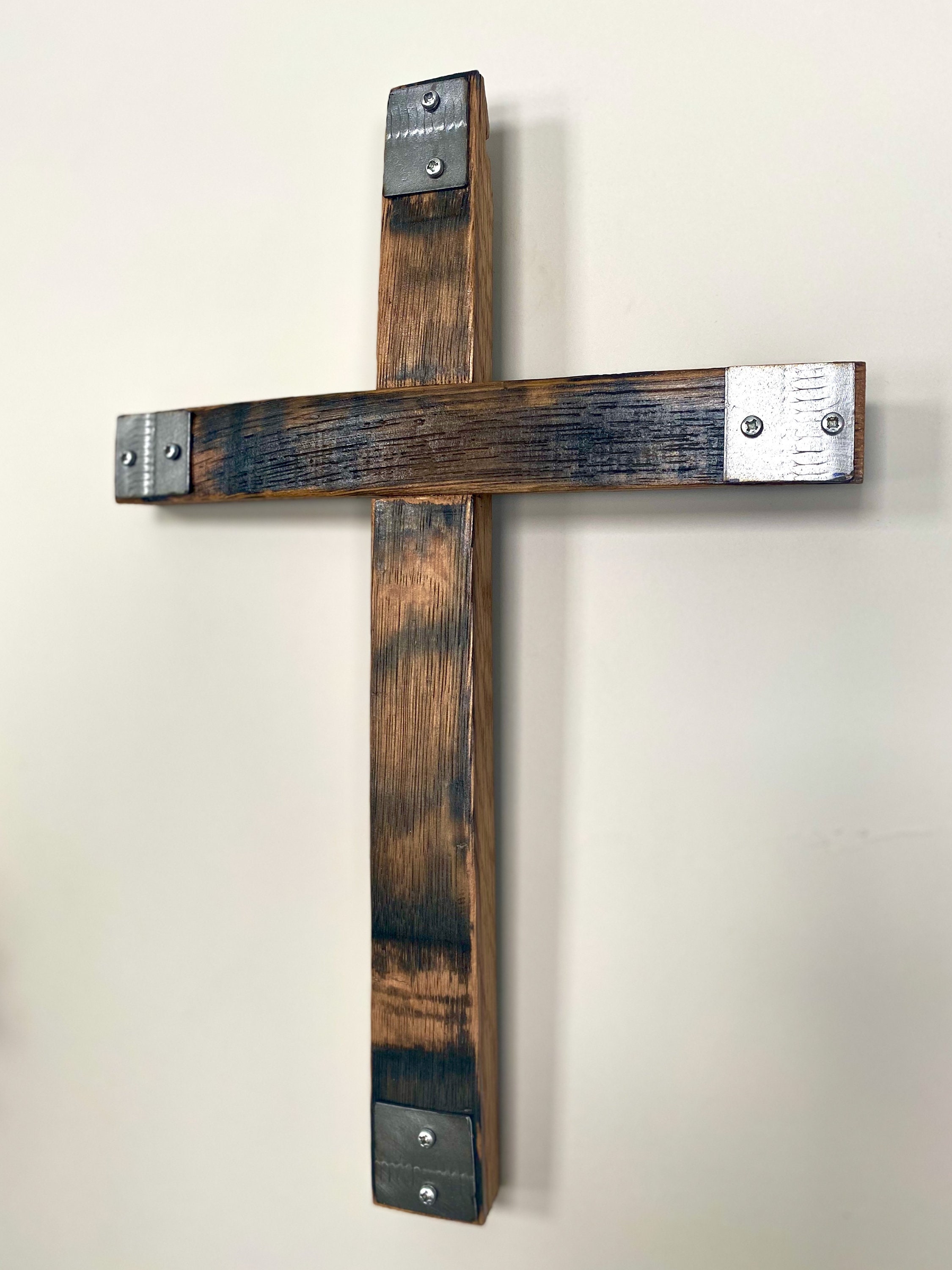 Oak Barrel Stave Cross - Etsy