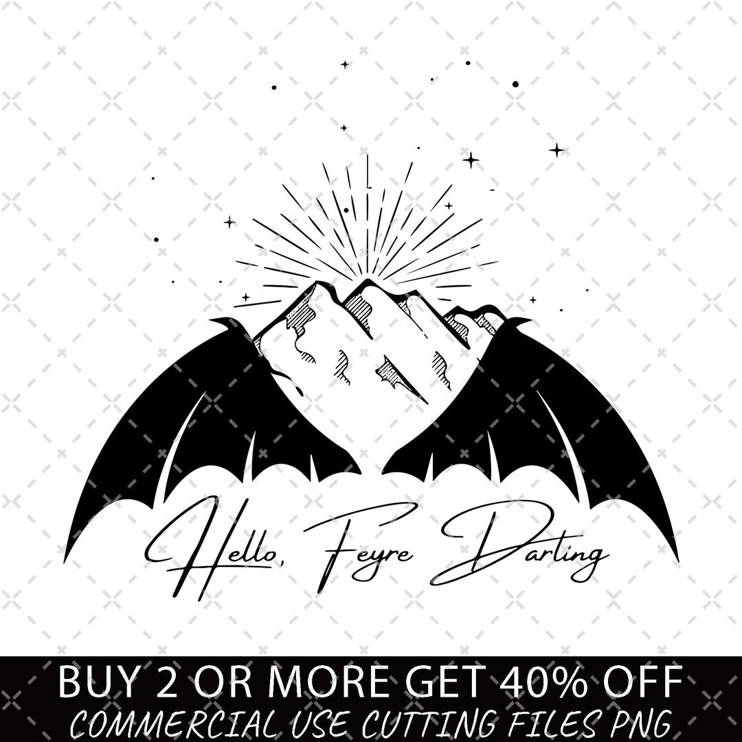 ACOTAR Png, A Court of Thorns and Roses , Digital Image Decal T-shirt ...