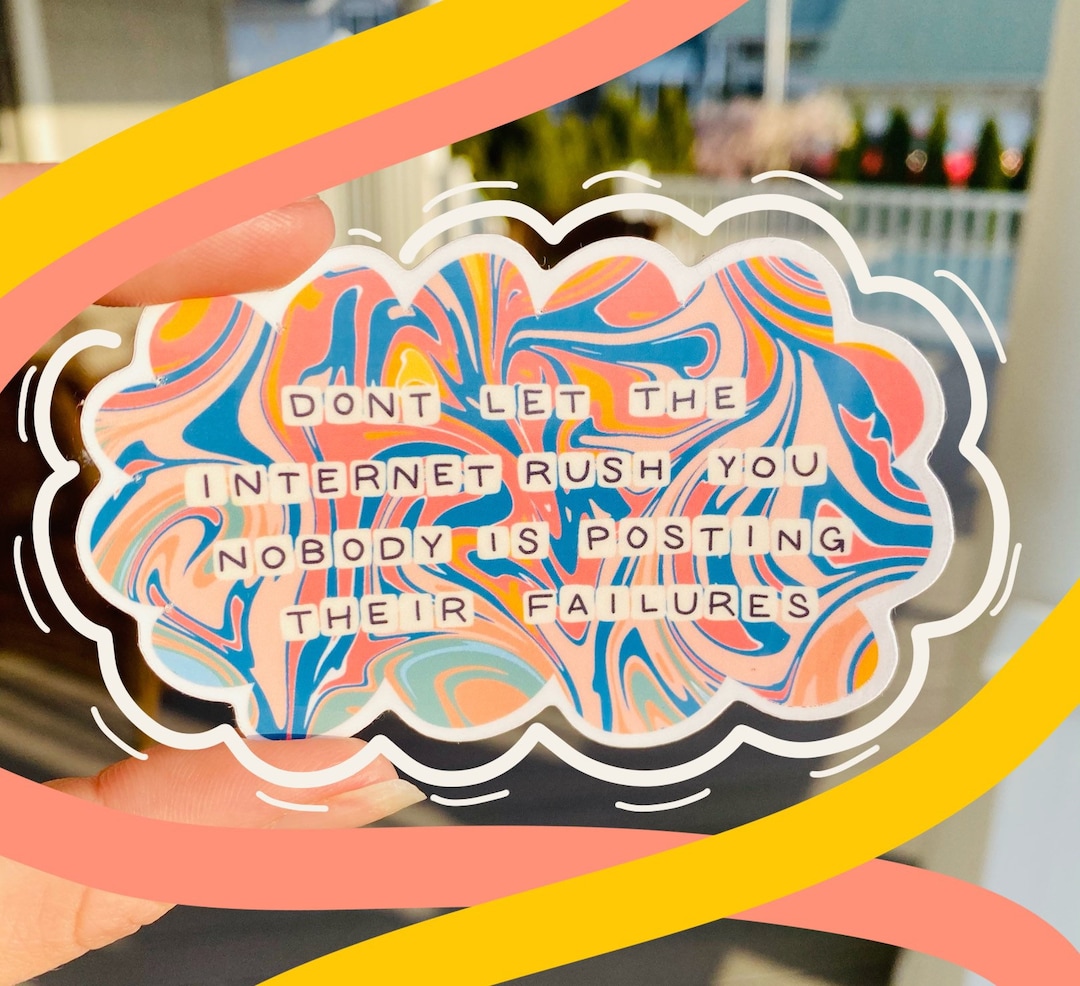 Social Media Inspiration Sticker - Etsy