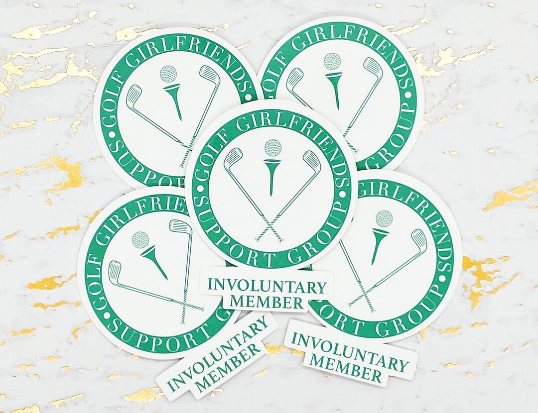 Golf Girlfriends Sticker, Funny Golf Gift, Women’s Golf Sticker, Gift ...