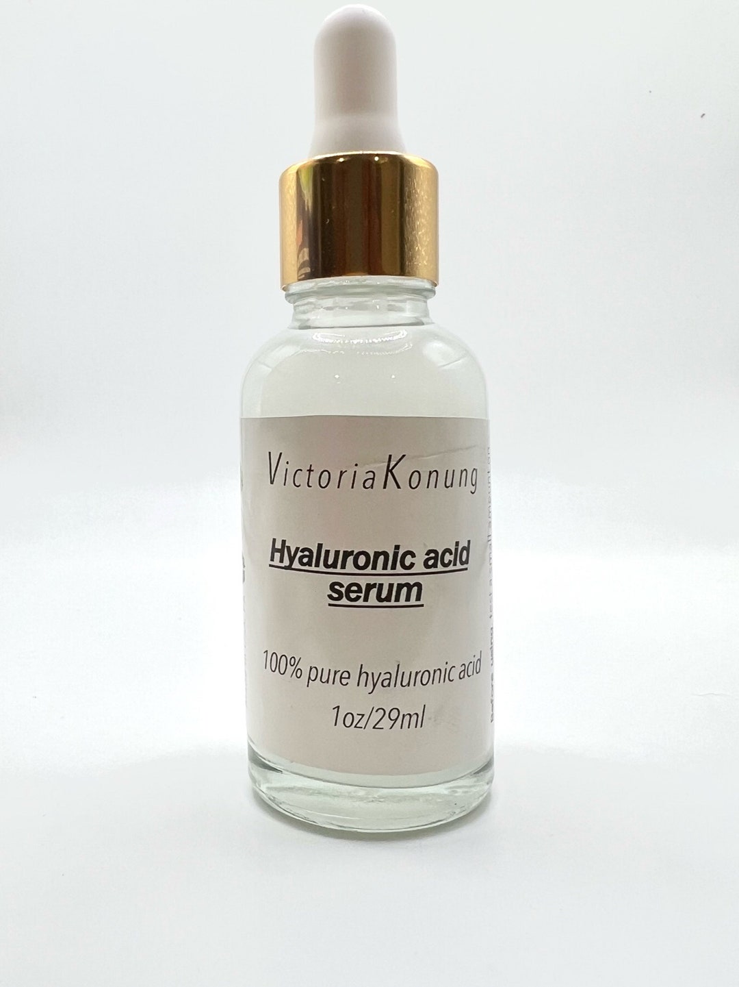 Hyaluronic Serum | 100% Hyaluron | - Etsy