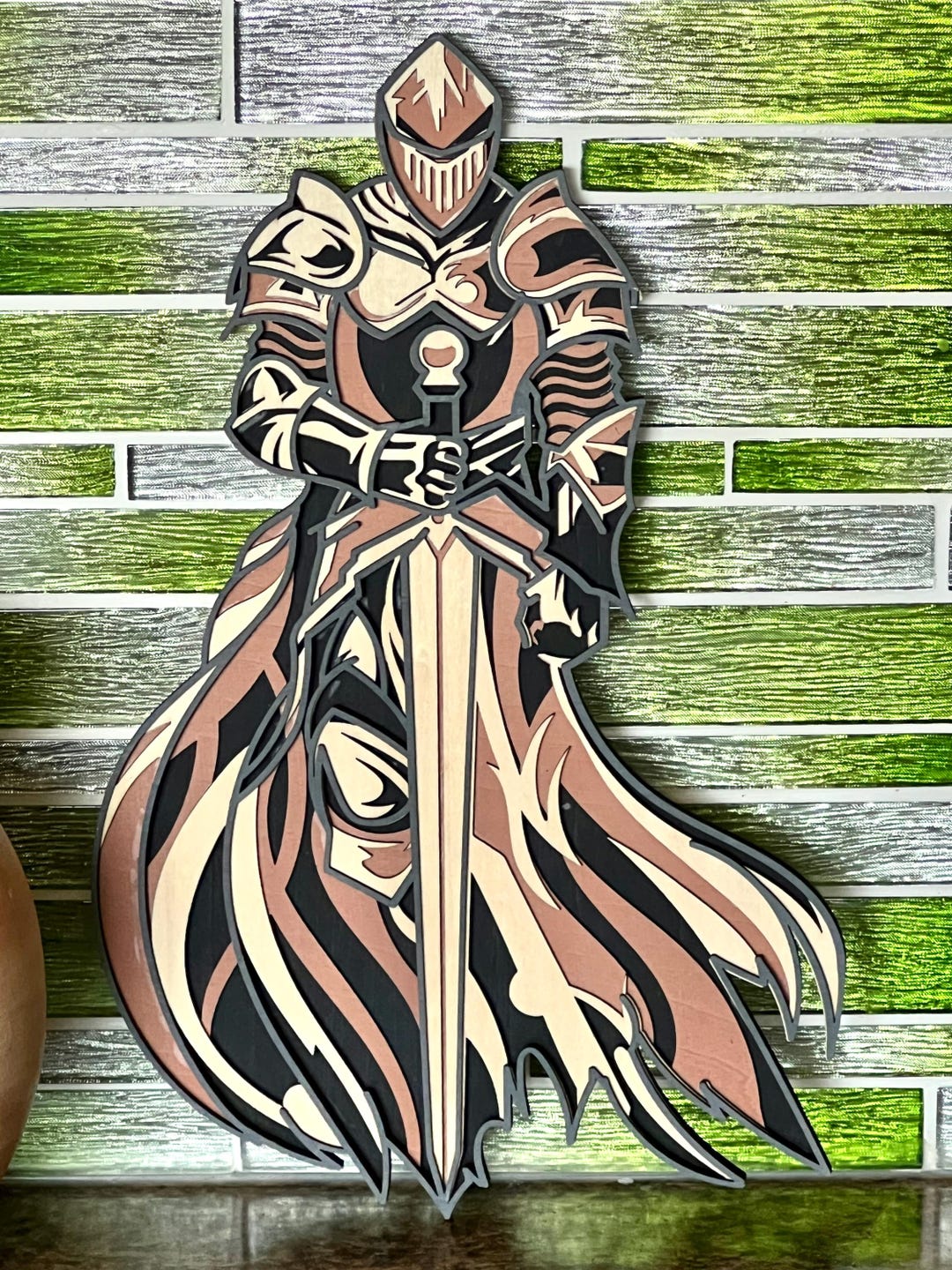 Knight Wall Art | Gift Idea | Birthday Gift Decor Medieval Warrior - Etsy