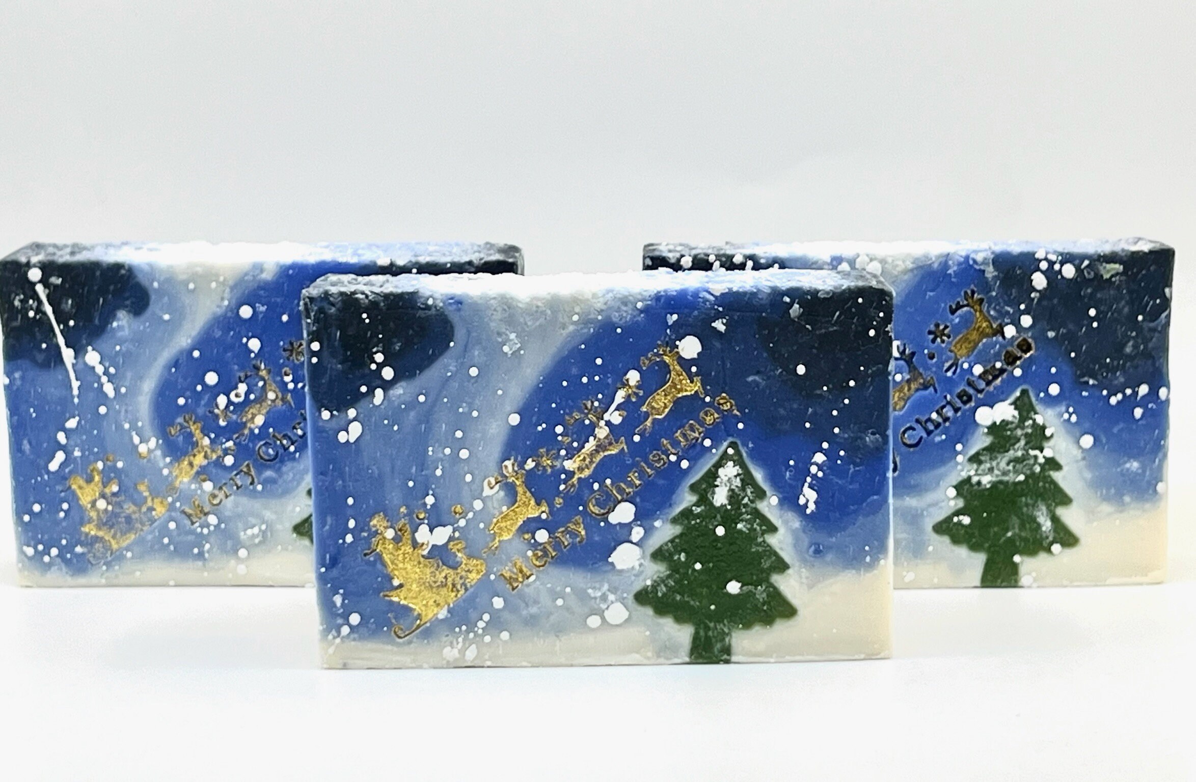 Handmade Soap | Christmas Soap | Christmas Night Soap | Christmas Gift ...