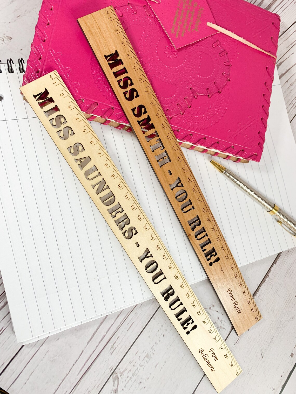Personalised Teacher Ruler Teacher Gift 30cm Personalised - Etsy UK