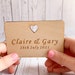 Personalised Engraved Gift Message - Wallet Size Engraved Message ...